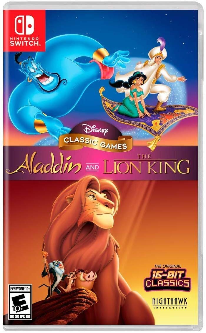 Disney Classic Games: Aladdin and The Lion King Nintendo Switch ...