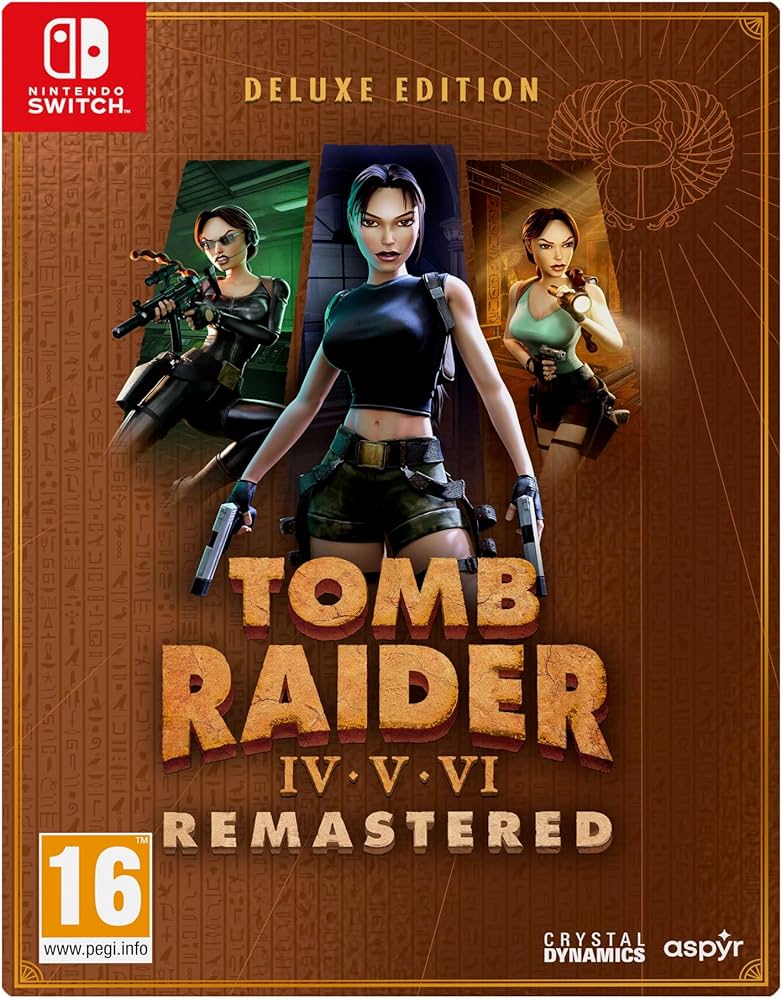 Tomb Raider IV-VI Remastered Starring Lara Croft Deluxe Edition ...